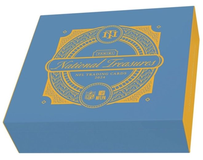 2024 Panini National Treasures Football Checklist, Teams, Box Info
