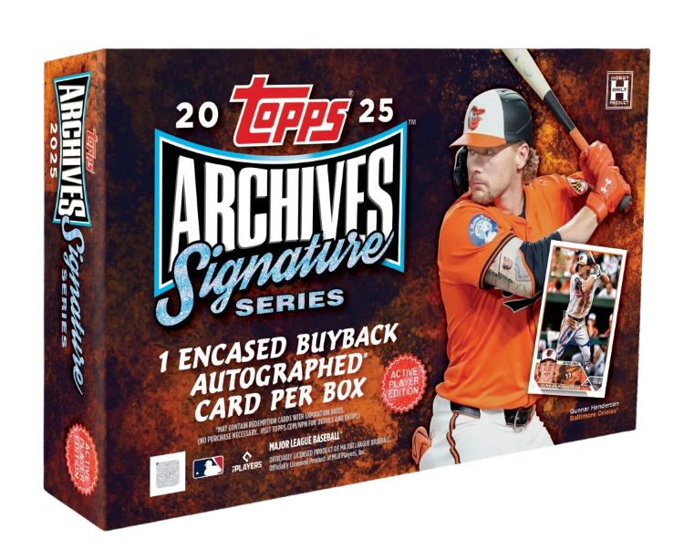2025 Topps Archives Signature Series Baseball Active Edition Details