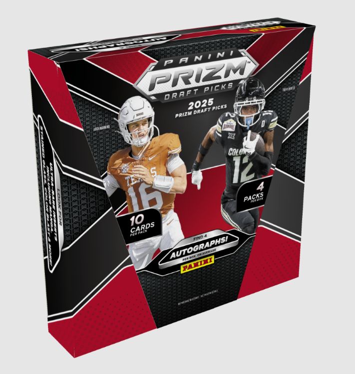 2025 Panini Prizm Draft Picks Football Checklist, Box Info, Details