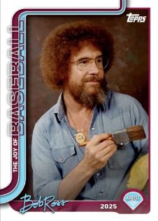 2025 Topps x Bob Ross Checklist, Team Set Lists & Details