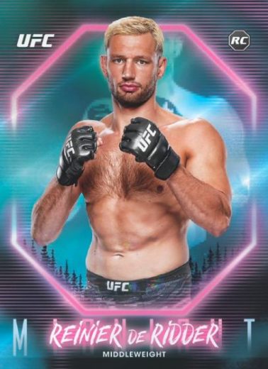 2025 Topps Midnight UFC Checklist, Hobby Box Info, Odds, Details