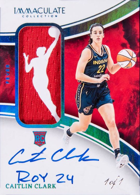 Livestream Pull of 2024 Rookie Royalty Immaculate Caitlin Clark Up for ...