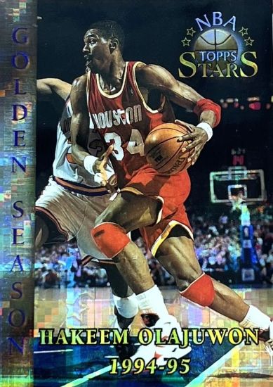 My Five Favorite: Hakeem Olajuwon Cards - Beckett News