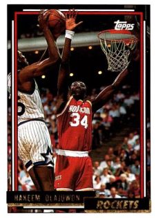 My Five Favorite: Hakeem Olajuwon Cards - Beckett News