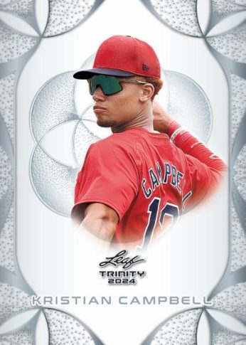 2024 Leaf Trinity Mega Box Baseball Checklist and Details
