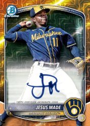 2025 Bowman Chrome Mega Box Baseball Checklist, Box Details
