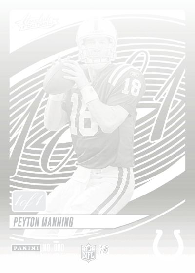 2025 Panini Absolute Football Checklist Details, Hobby Box Info