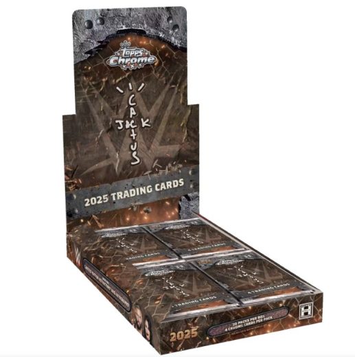 2025 Topps Chrome WWE x Cactus Jack Checklist and Set Details