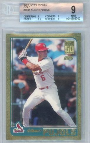 Top Five Most Valuable Albert Pujols Rookie Cards - Beckett News