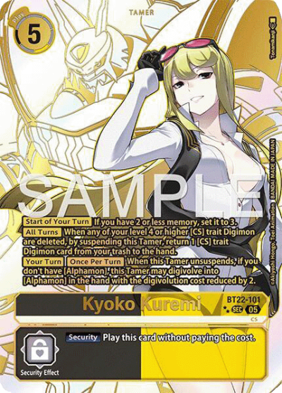 Digimon Card Game Cyber Eden Checklist: Full Card List for BT-22 ...