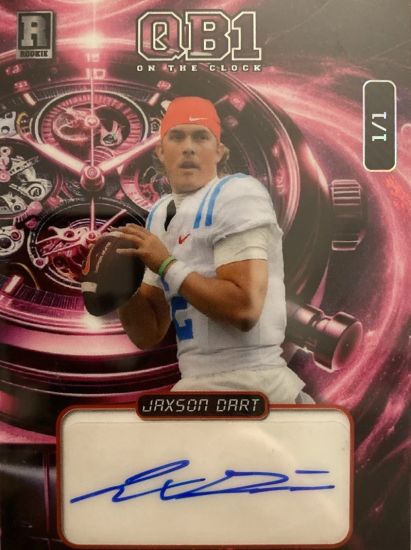Preseason Success Stirring Jaxson Dart Card Movement in the Hobby ...
