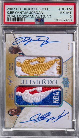 Michael Jordan and Kobe Bryant Logoman Card Sets Auction Record at $12. ...