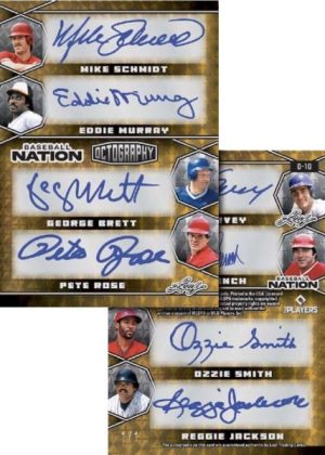 2025 Leaf Baseball Nation Checklist Details, Box Info