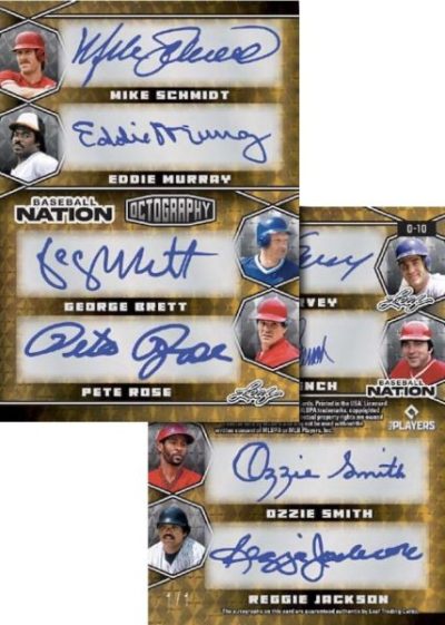 2025 Leaf Baseball Nation Checklist Details, Box Info