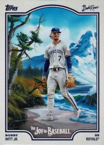 2025 Topps x Bob Ross Baseball Variations Guide, SSP Gallery