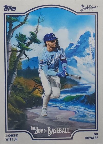 2025 Topps x Bob Ross Baseball Variations Guide, SSP Gallery