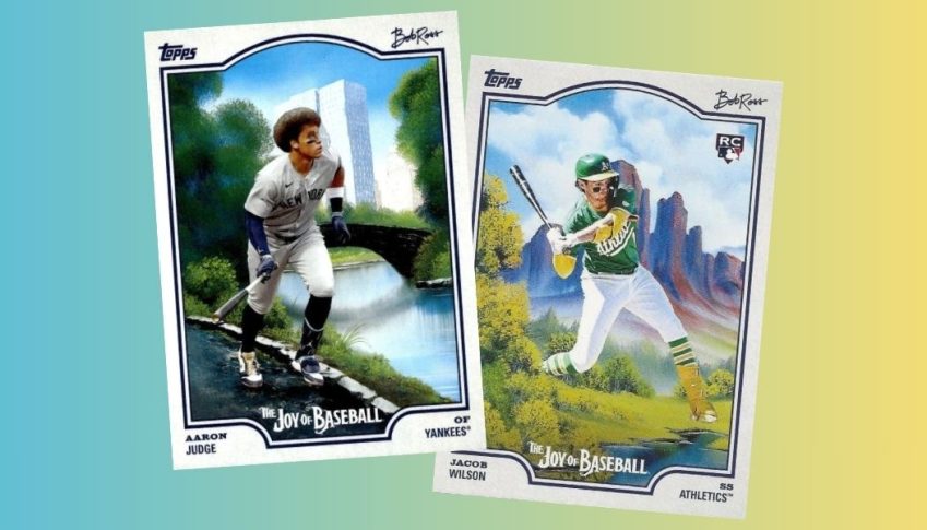 2025 Topps x Bob Ross Checklist, Team Set Lists & Details
