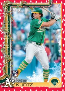 2025 Topps Holiday Baseball Checklist, Team Sets, Box Info