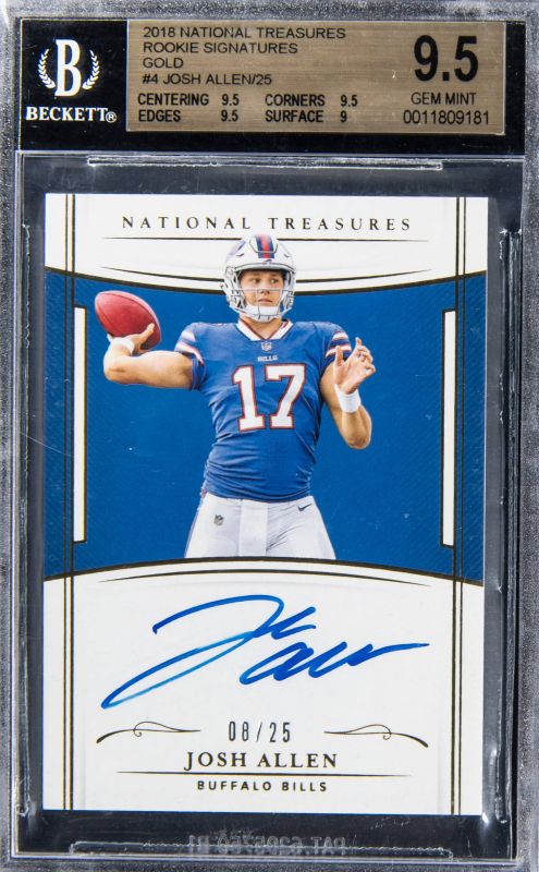 Josh Allen Rookie Card Rankings: The Quarterback's Most Valuable RCs