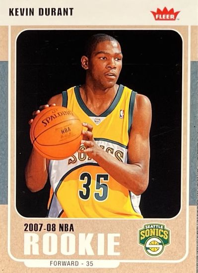 Kevin Durant Rookie Cards Continue to Soar in Value - Beckett News