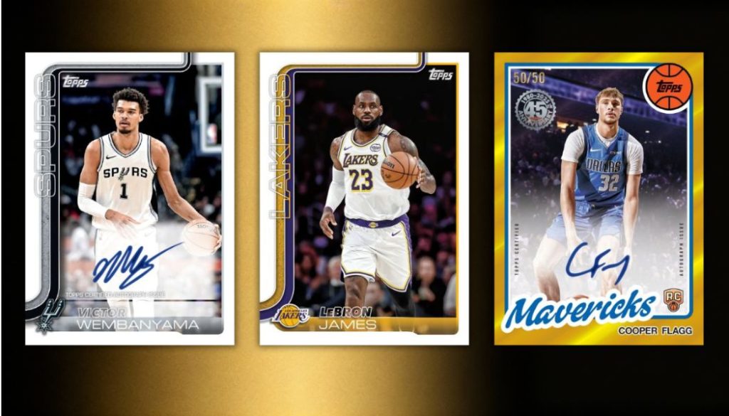 Topps Announces Rookie Debut Patches, Gold Logomen Coming to the NBA ...