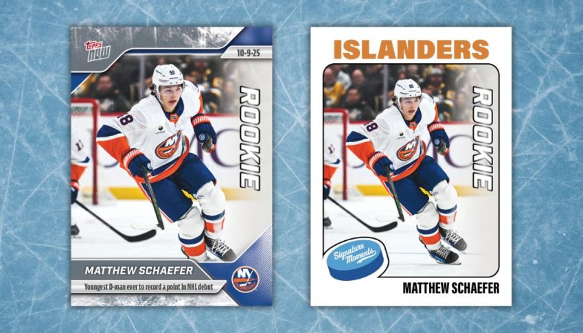 2025-26 Topps Now Hockey Checklist, Team Lists, Print Runs