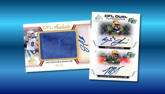 2025 SP Game Used CFL Football Checklist, Team Sets, Box Info
