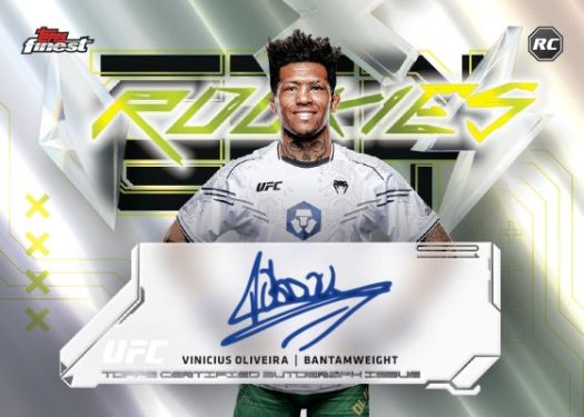 2025 Topps Finest UFC Checklist Details, Box Info