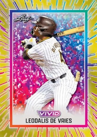 2025 Leaf Vivid Baseball Checklist Details, Hobby Box Info
