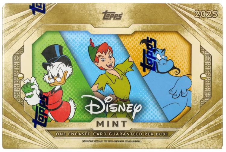 2025 Topps Disney Mint Checklist, Details, Box Info