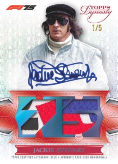 2025 Topps Dynasty Formula 1 Checklist, Box Info, Release Date