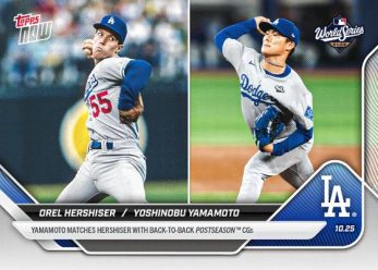 2025 Topps Now Baseball World Series Checklist, Parallel Info