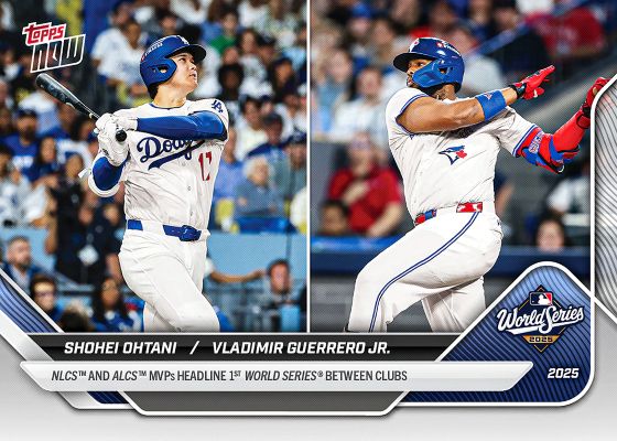 2025 Topps Now Baseball World Series Checklist, Parallel Info