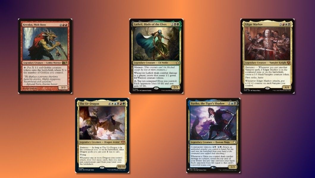 The Top Five Best Commanders for Tribal Decks in Magic: The Gathering ...