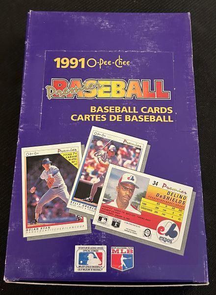 Cheap Wax Wednesday Box Breaks: 1991 O-Pee-Chee Premier Baseball ...