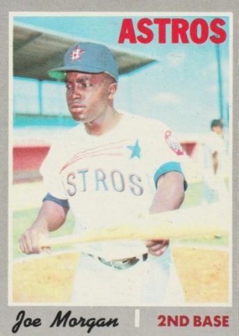 Hall of Famer Joe Morgan’s Career in 10 Baseball Cards - Beckett News