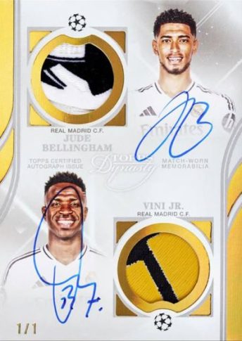 2024-25 Topps Dynasty UEFA Champions League Checklist Details