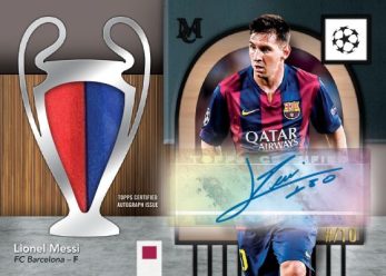 2024-25 Topps Museum Collection UEFA Soccer Checklist, Box Info