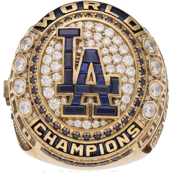 Beautiful 2024 Los Angeles Dodgers World Series Ring Up for Auction ...