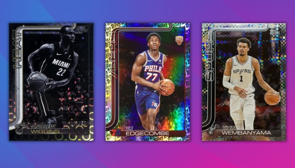 2025-26 Topps Basketball Variations Info and Images
