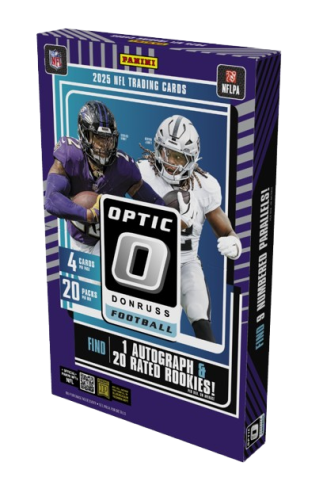 2025 Donruss Optic Football Checklist, Team Set Lists, Box Info