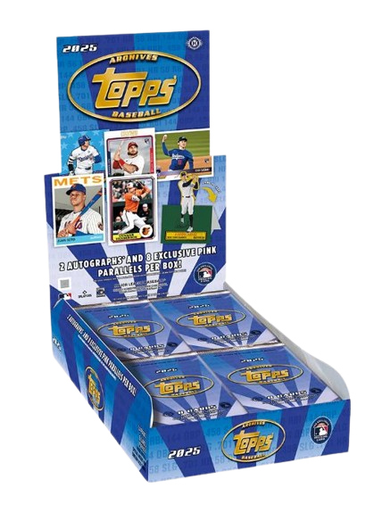 2025 Topps Archives Baseball Hobby 5-Box Half Case #1 Random Teams