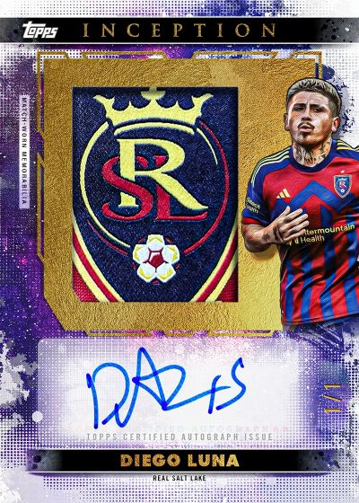 2025 Topps Inception MLS Soccer Checklist, Team Sets, Box Info