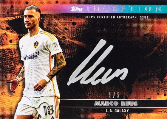 2025 Topps Inception MLS Soccer Checklist, Team Sets, Box Info