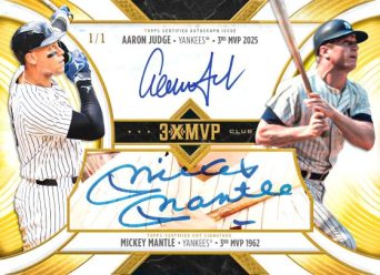 2025 Topps MLB MVP Collection Checklist Details, Box Info