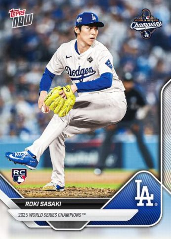 2025 Topps Now World Series Champions Checklist and Details - Beckett News