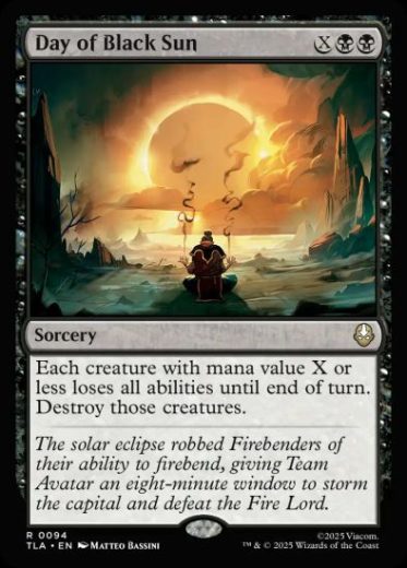 Magic: The Gathering | Avatar: The Last Airbender (TLA) Checklist ...