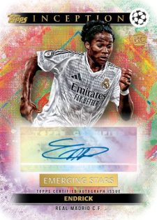 2024-25 Topps Inception UEFA Club Competitions Checklist, Info