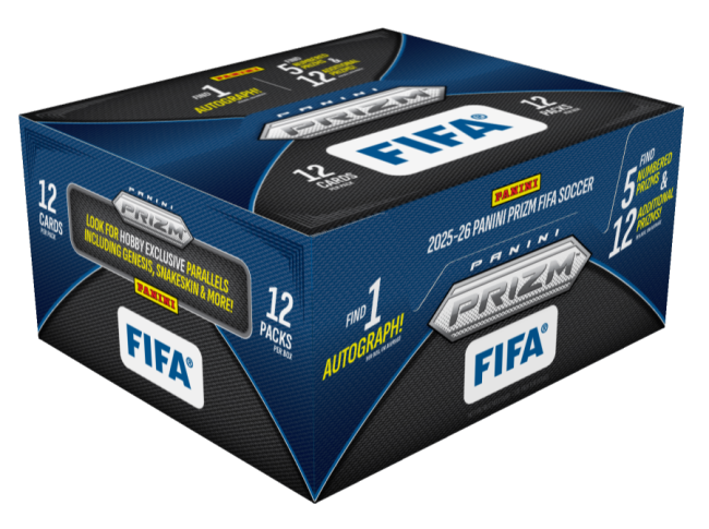 2025-26 Panini Prizm FIFA Soccer Checklist, Box Info, Release Date