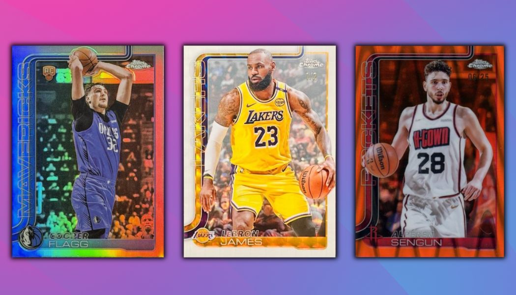 A Guide and Image Gallery to 2025-26 Topps Chrome Basketball Parallels